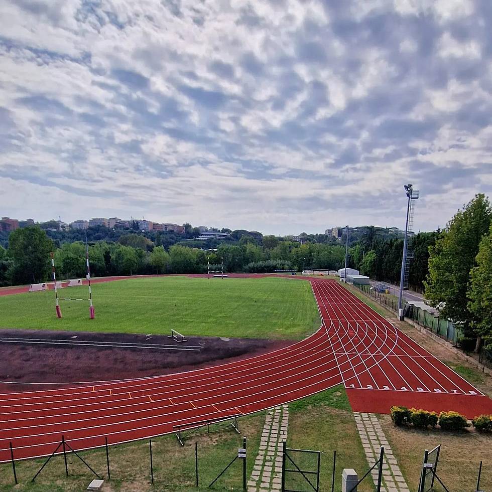 Sport venue Impianto Tor di Quinto Sports Center for the team training ...