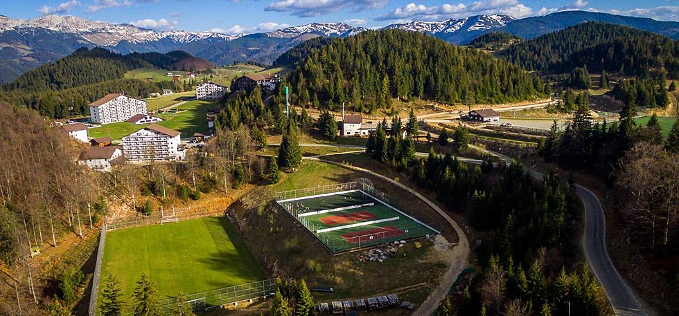 Sport venue Cheile Gradistei Fundata Resort for the team training camps