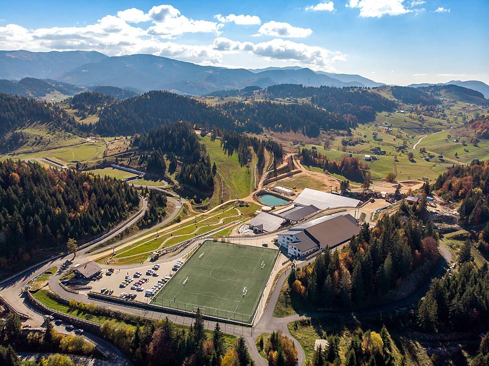 Sport venue Cheile Gradistei Fundata Resort for the team training camps