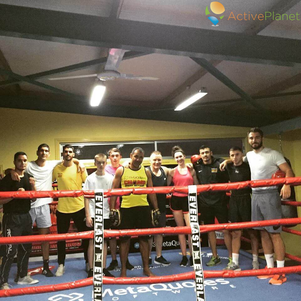 Sport venue Champ Boxing Academy for the team training camps