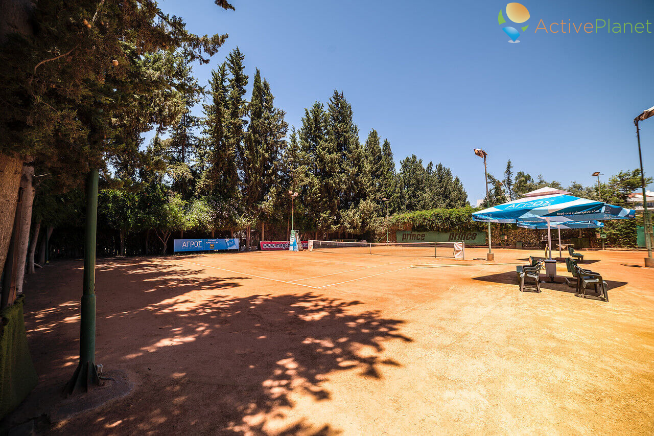 Sport venue Eleon Tennis Club for the team training camps