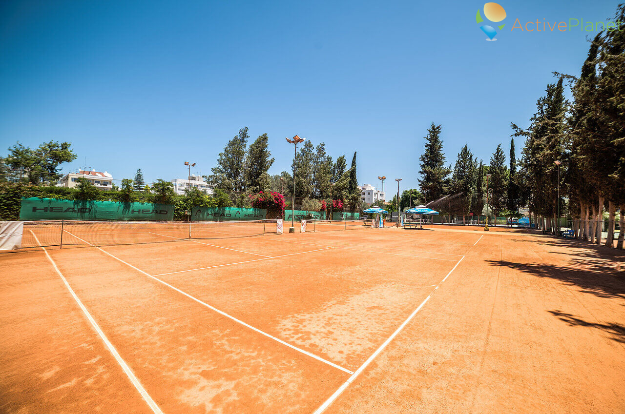 Sport venue Eleon Tennis Club for the team training camps