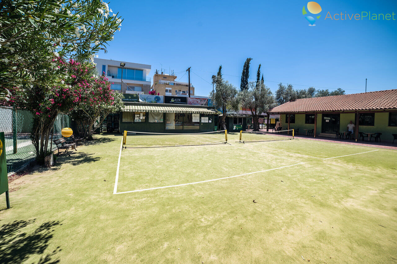 Sport venue Eleon Tennis Club for the team training camps