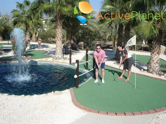 Sport venue Island Cove Adventure Mini Golf for the team training camps