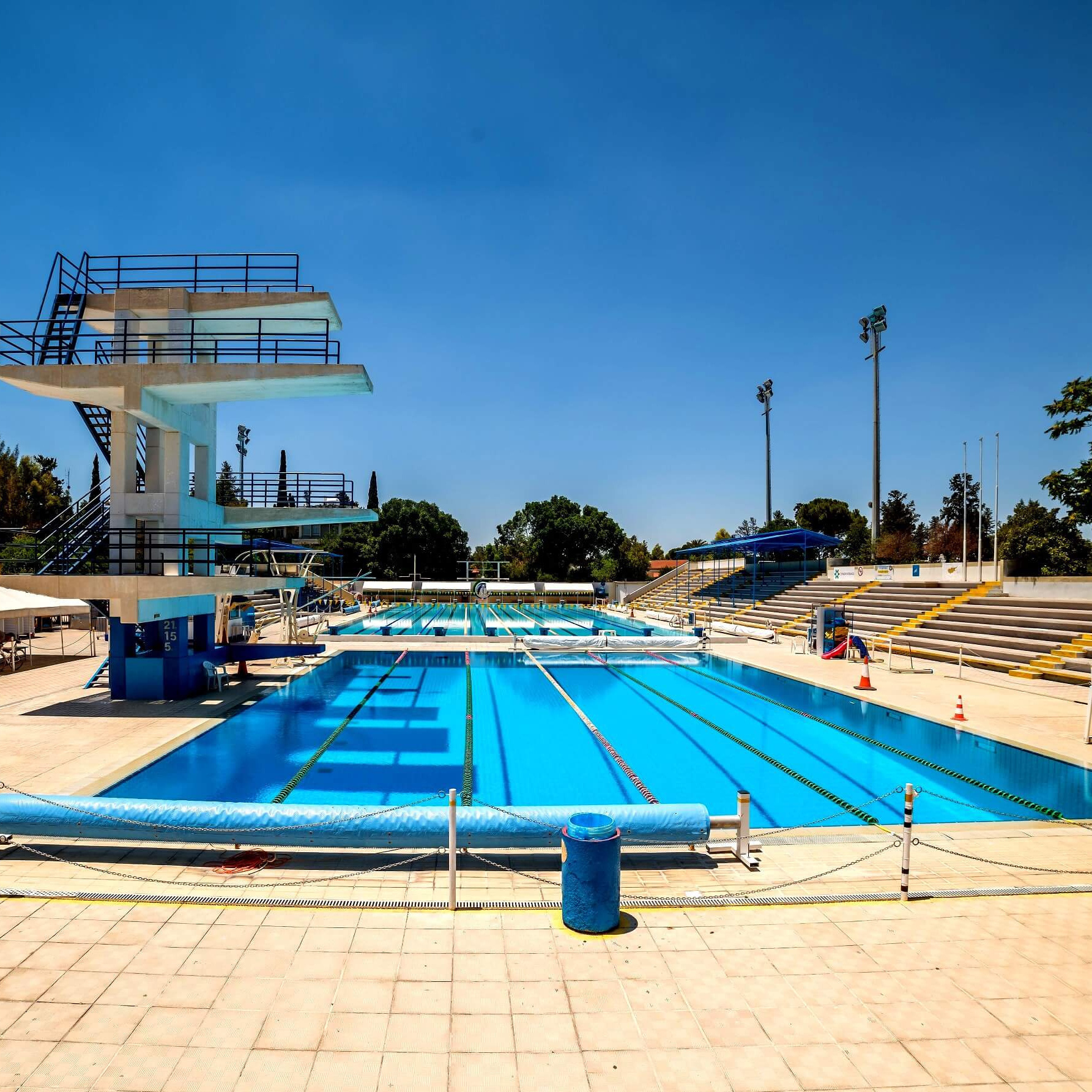 Sport venue Nicosia Municipal Swimming Pool 50m for the team training camps