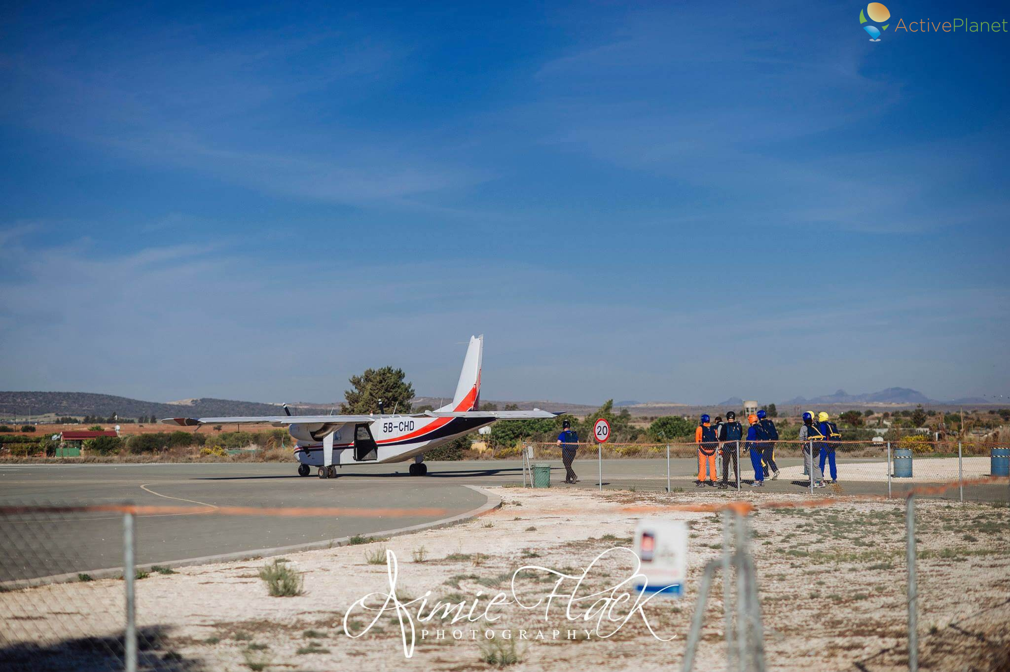Sport venue Cyprus Parachute Centre for the team training camps