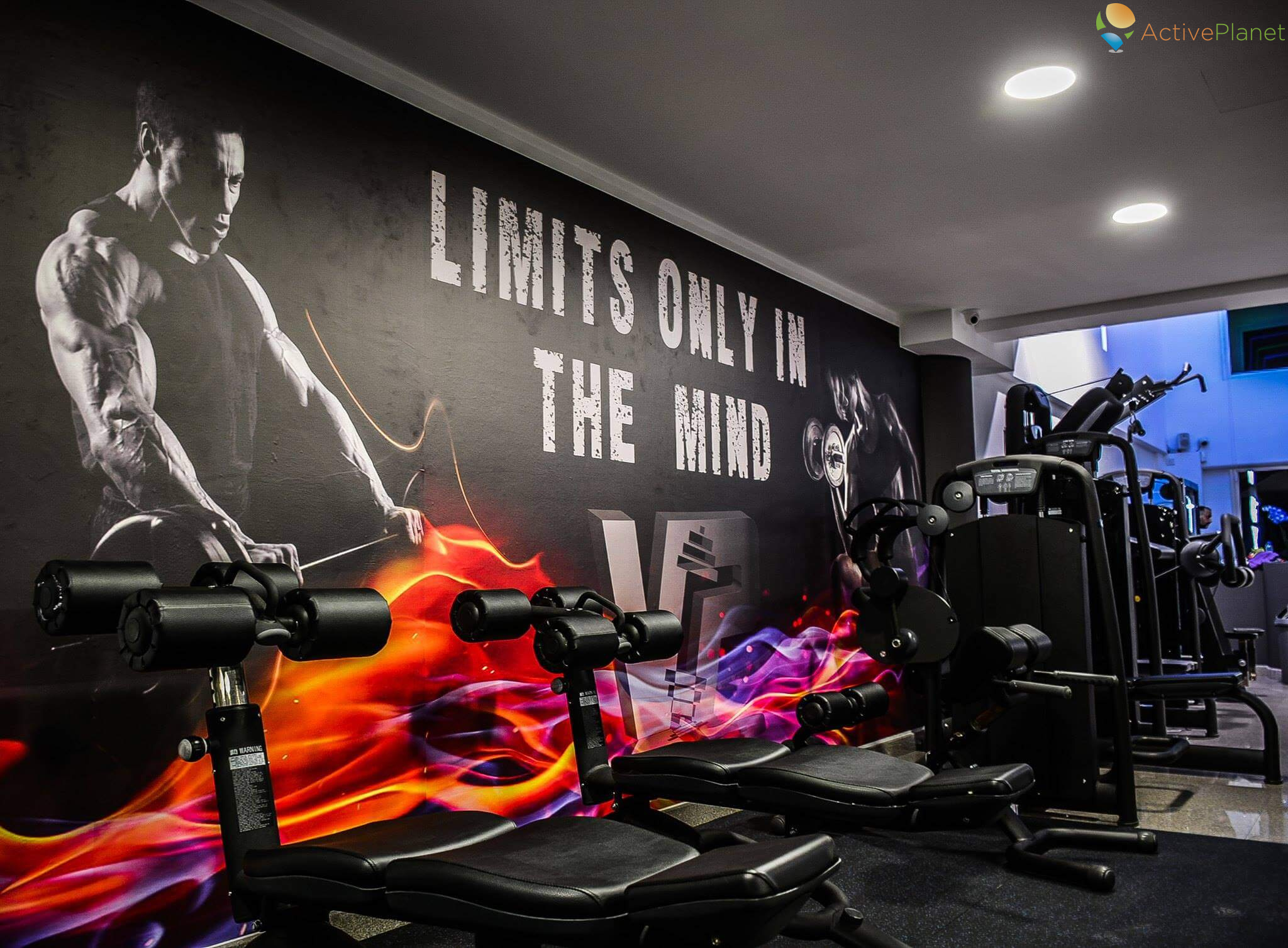 Sport venue VIP-GYM for the team training camps