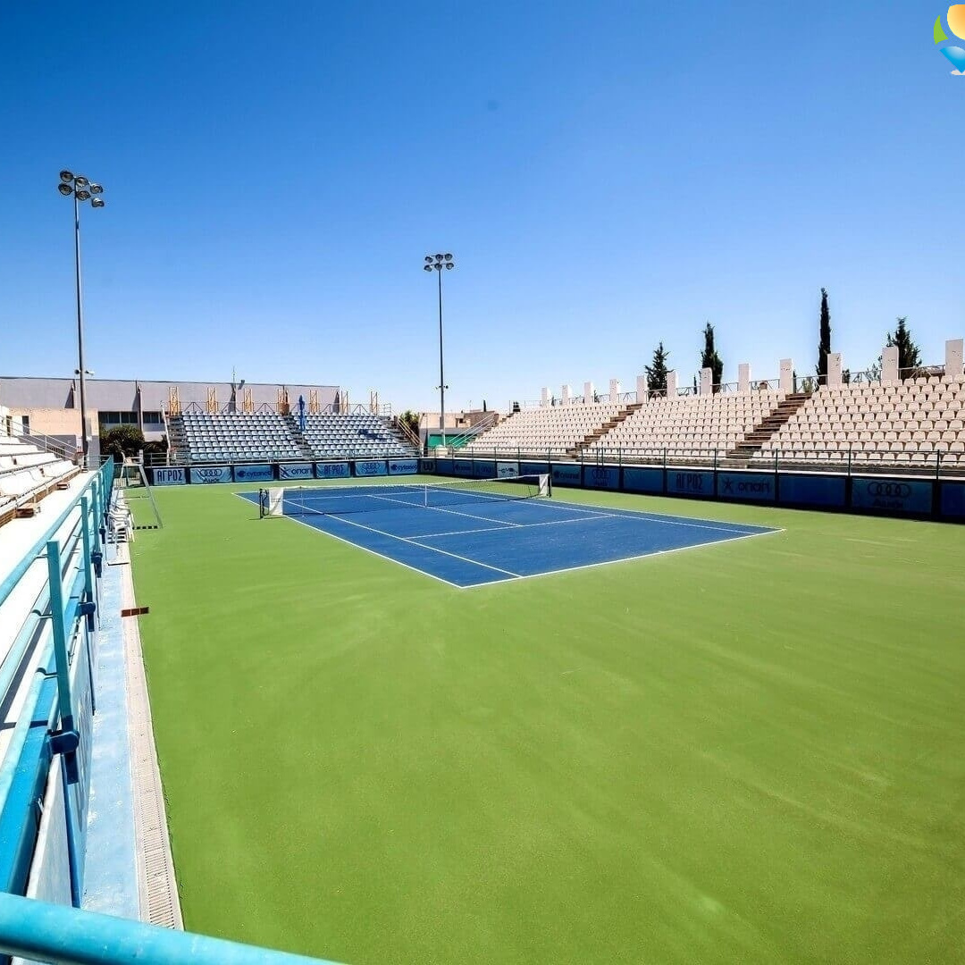 Sport venue Makario Stadium for the team training camps