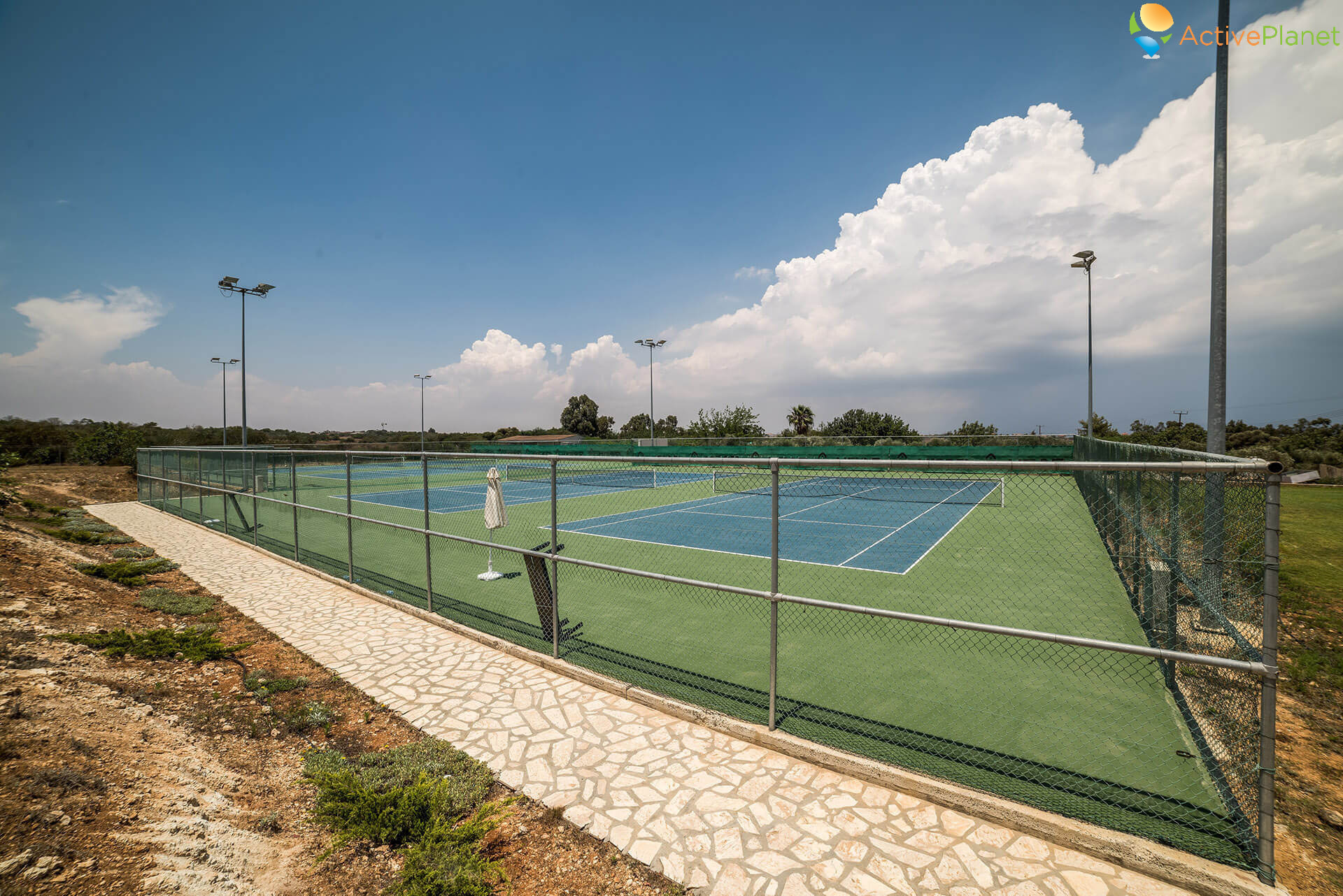 Sport venue Protaras Tennis and Country Club for the team training camps