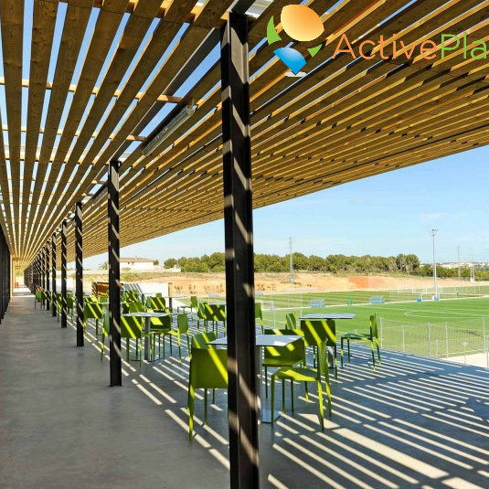 Sport venue FUTBAL SALOU for the team training camps