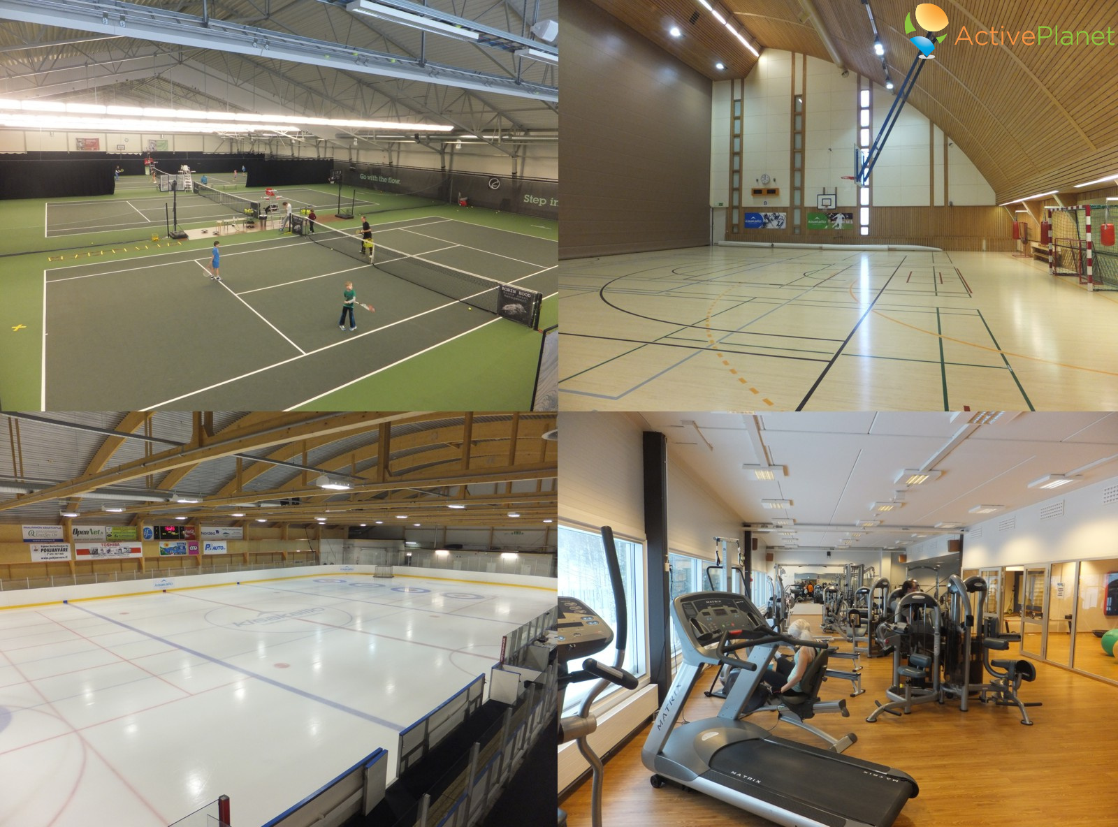 Sport venue KISAKALLIO SPORTS CENTER for the team training camps