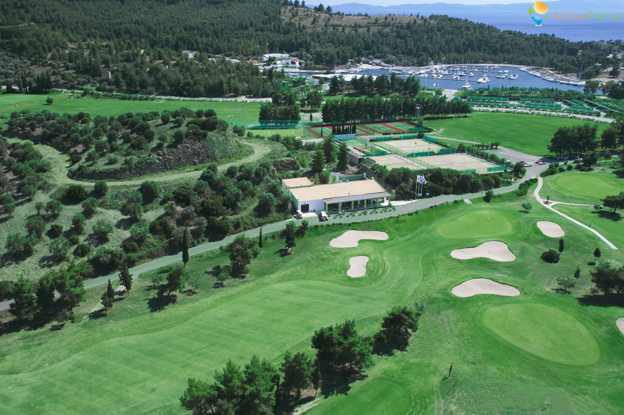 Sport venue GOLF COURSE - PORTO CARRAS GRAND RESORT for the team ...